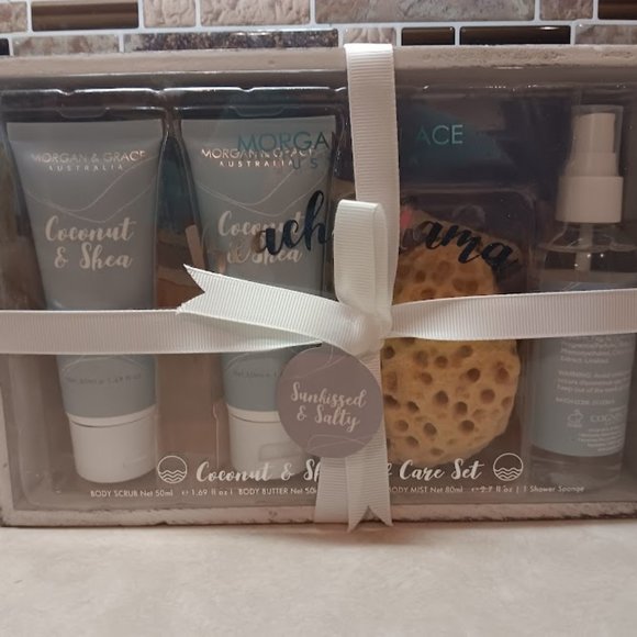 Morgan + Grace | Bath | Morgan Grace Coconut And Shea Gift Set | Poshmark